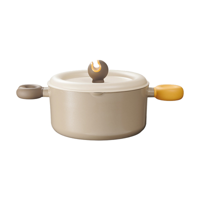 lanmi懒米铃铛双耳锅汤锅不粘锅