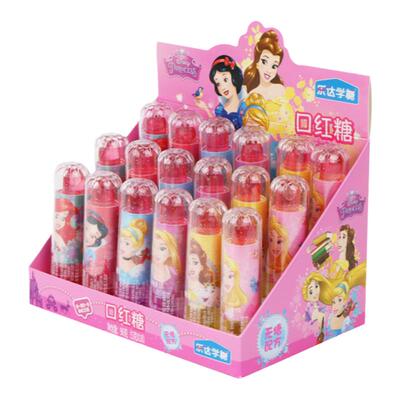 乐达迪士尼公主口红糖可食用
