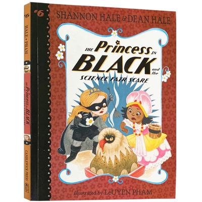 黑衣公主英文原版The Princess in Black and the Science Fair Scare中小学生课外阅读桥梁章节小说故事书纽约时报畅销读物送音频