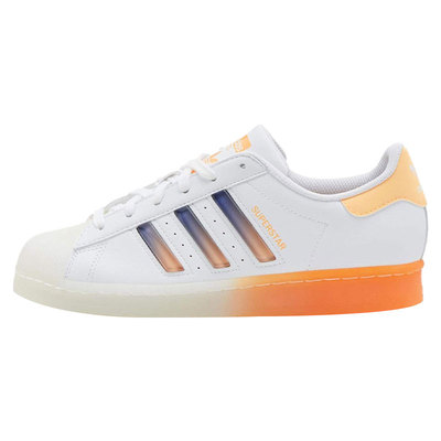 Adidas三叶草女子果冻渐变板鞋