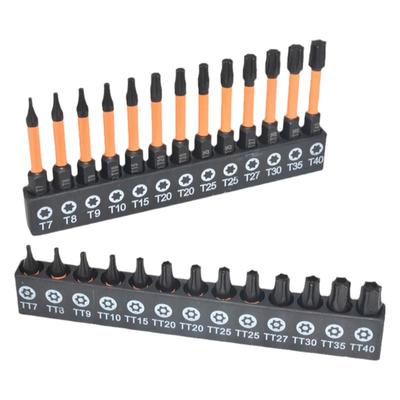 日本进口t25螺丝刀批头套装