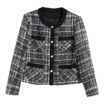 ivykki丝绒小香风短外套