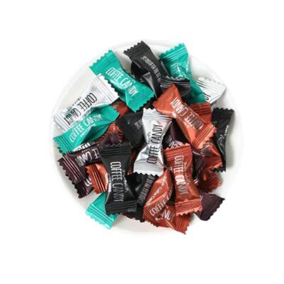 网红爆款干嚼咖啡糖果豆非无糖coffee candy酱香拿铁咖啡糖上班用