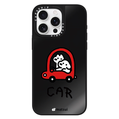 C家适用苹果15iPhone14plus16黑色镜面13promax磁吸可爱17Matsui小狗创意xr18手机壳12防摔11新款xs保护套ti