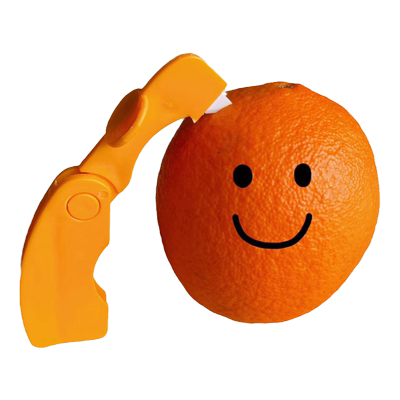 陶瓷刀片无锈锋利瓷开橙器更健康