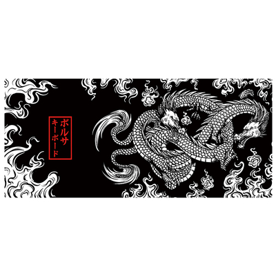 龙图案鼠标垫超大尺寸电竞游戏桌垫滑鼠垫Lucky Carp Mouse Pad