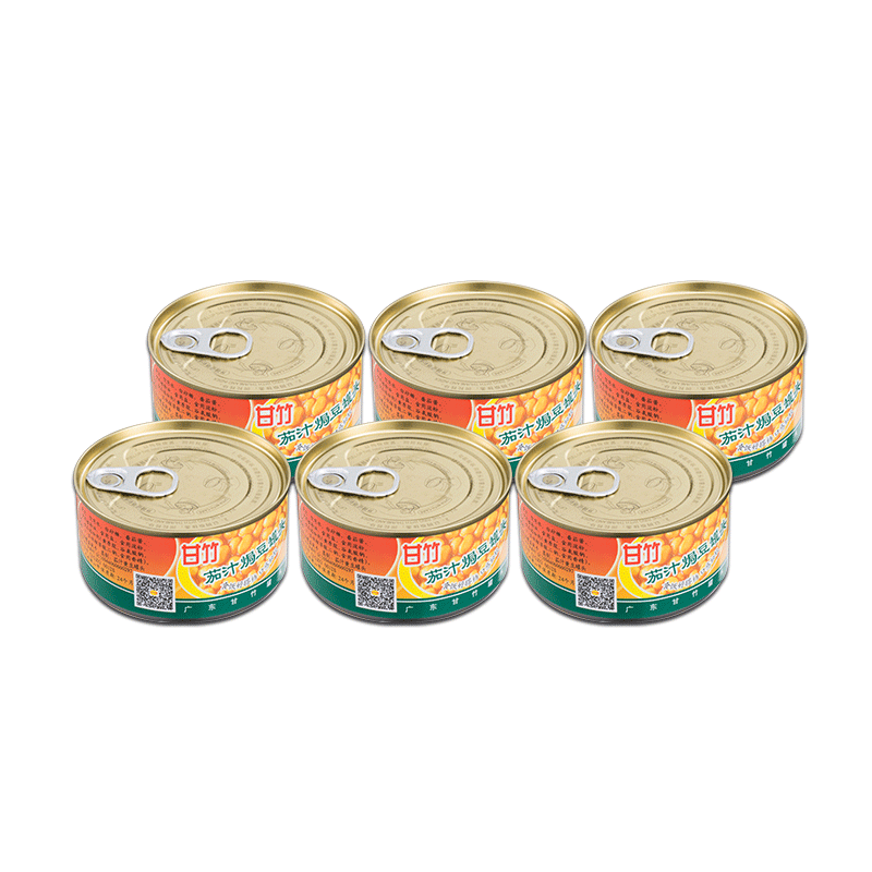 甘竹牌甘竹官方茄汁184g*6旅行