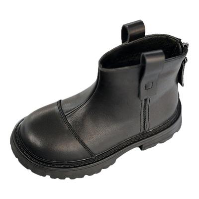 【3629人看过】贝然真皮儿童靴子