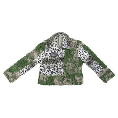 QUORRASCHORD皮草豹纹拼接