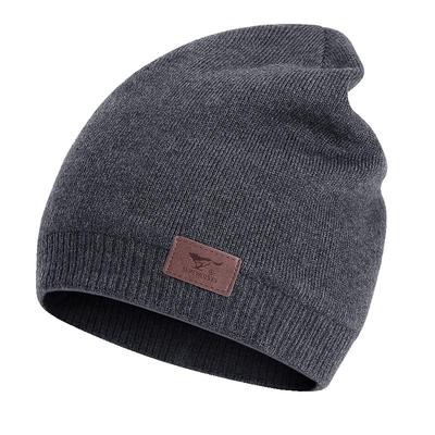 七匹狼男女帽子冬季时尚保暖针织