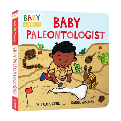 英文原版绘本 Baby Scientist Baby Paleontologist 儿童科学家纸板书 小小古生物学家 英文版