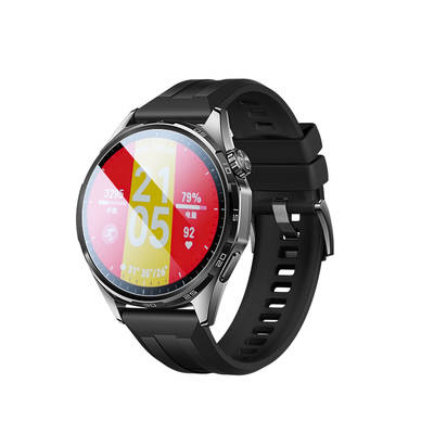 适用华为gt7手表膜gt6保护tg5黑边jna-b19全覆盖watchgt41mm全包get6一智能表t5watch曲面jt钢化g6贴膜ct7壳g
