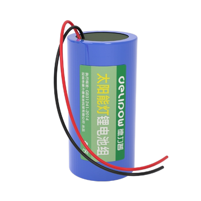 德力普太阳能灯专用锂电池组