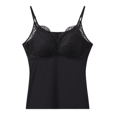 保暖背心爱诗雯娜薄杯垫一体