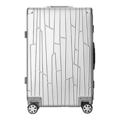OSDY全铝镁合金28寸旅行箱24寸拉杆箱20寸登机箱海关锁竖条纹商务