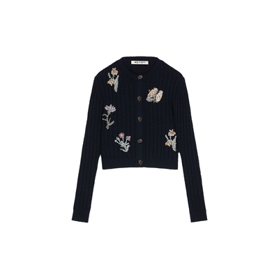 PORTS1961女士合身针织开衫