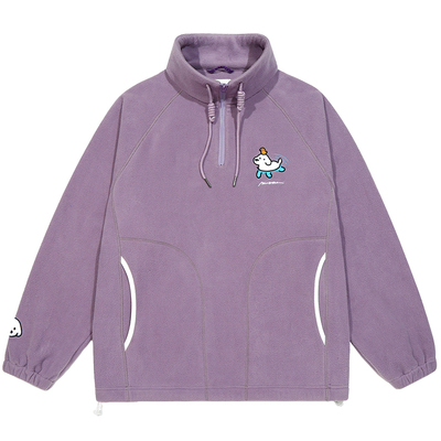 GUUKA联名小狗抗菌半高领卫衣