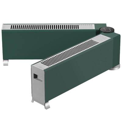 美的踢脚线取暖器石墨烯速热