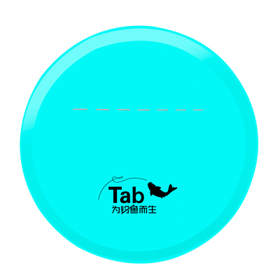 Tab拉饵盘强磁一线浮水饵盘单盘