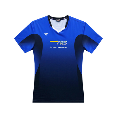 韩国原产速干蓝色渐变短袖