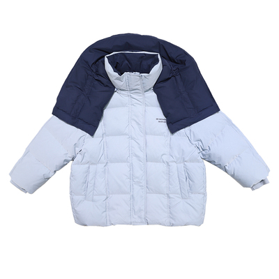 啦芙莱女童韩版带帽羽绒服外套