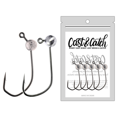 cast&catch黑坑微铅铅头钩