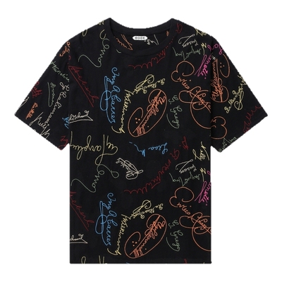 ITBODE短袖T恤复古文艺风