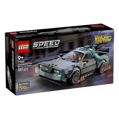 LEGO乐高超级赛车77256《回到未来》时光机男孩女孩拼搭积木玩具