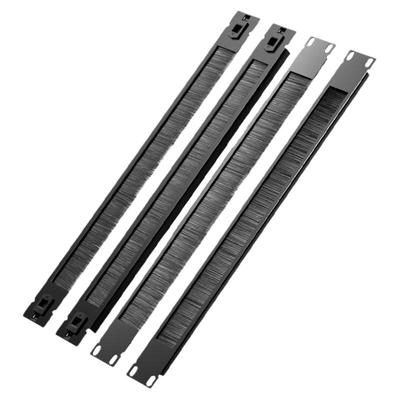 顶臻免螺丝卡扣毛刷盲板理线架