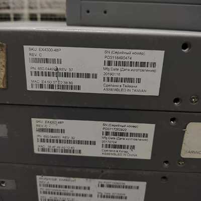 溢价-Juper瞻博  EX4300-48P  千兆48口PO