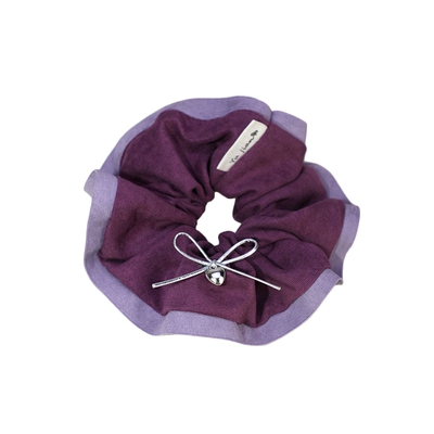原创设计~EllaZhong韩系紫色发圈