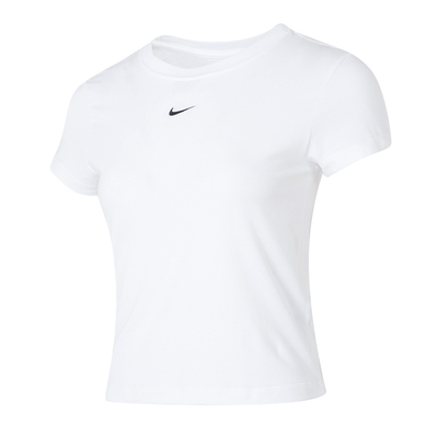 耐克短款短袖女装2025夏季跑步训练健身运动服半袖修身T恤FV5509