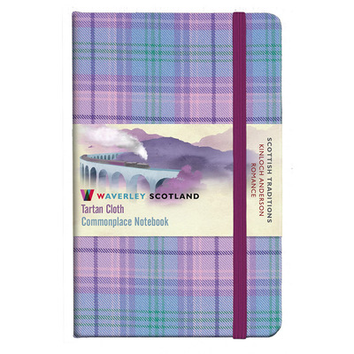 苏格兰经典格子呢布笔记本