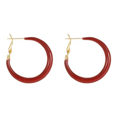 DODOGOGO红色新年巨好看耳环