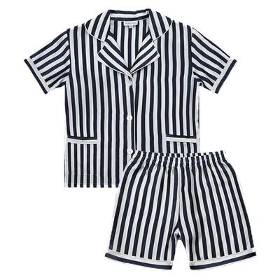 manito曼尼陀婴儿男桑蚕丝睡衣