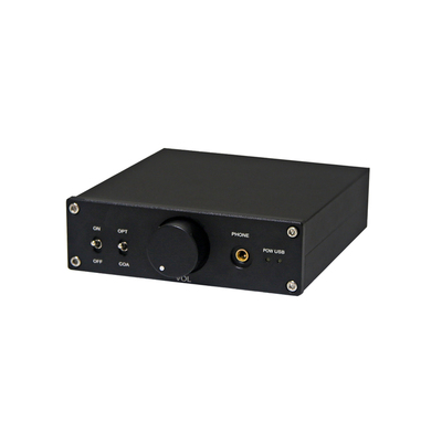 DA03 发烧级HIFIDAC解码器成品机 光纤同轴USB 双芯片TDA1305