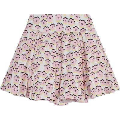 【38开门红】Lanvin 女童印花褶裥绉纱半身裙