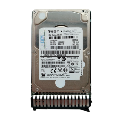 IBM 00AJ092 00AJ091 X3650M5 X3850X6 10K 600G 2.5寸SAS硬盘