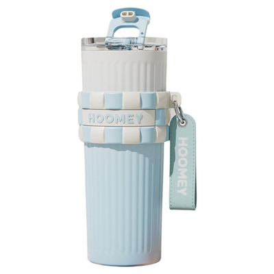 hoomey学生保温杯陶瓷内胆高颜值