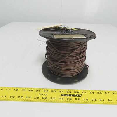 Pyromation K20-2-321 20AWG Thermocouple Wire Brown Solid 2-W