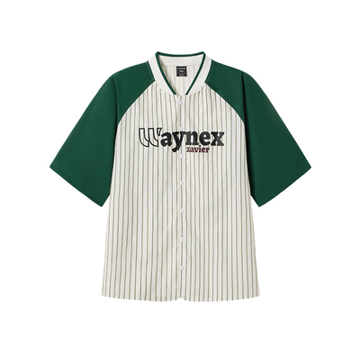 GEEEKPANDA加肥加大宽松短袖衬衫