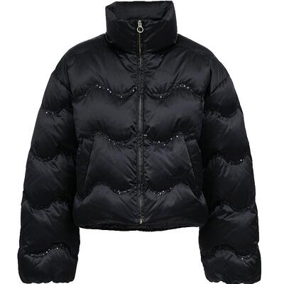 VeroModa亮片点缀羽绒服百搭