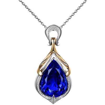 米莱珠宝19.87克拉5a级项链坠