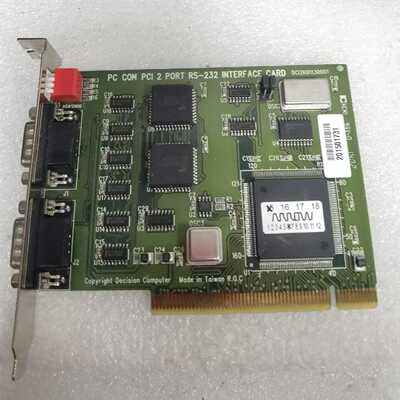 台湾研华COM口卡 PC COM PCI 2 PORTRS--议价