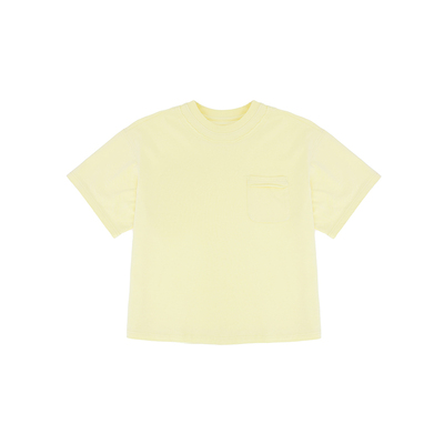 小小大星球纯色百搭纯棉短袖T恤