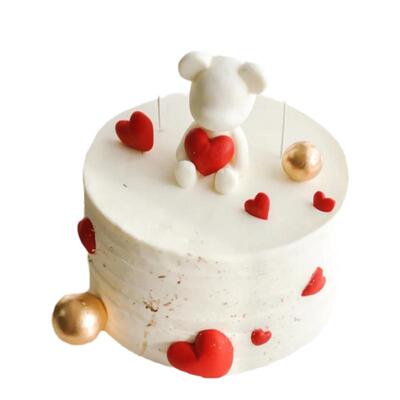 小熊告白love插件硅胶模具