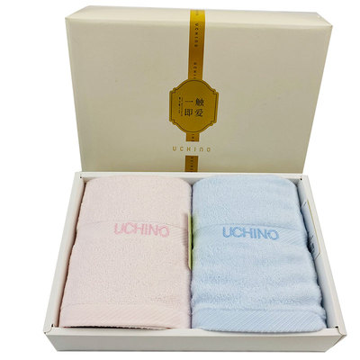内野uchino柔软吸水团购素色毛巾