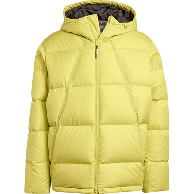 Adidas/阿迪达斯正品GOOSE DOWN JACKET男士经典连帽羽绒服JV6209