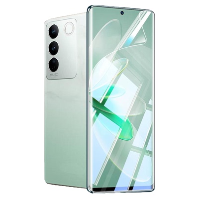 云曼丰适用vivos16钢化水凝膜s16pro手机膜vivis17vivo全包vovos16e全屏s50新款软膜vovis18viv0s15保护viovs