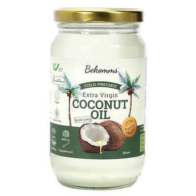 进口贝科姆冷压初榨椰子油食用油